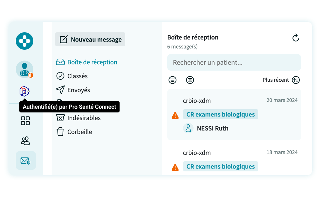 S’authentifier à sa messagerie MSSanté avec sa e-CPS